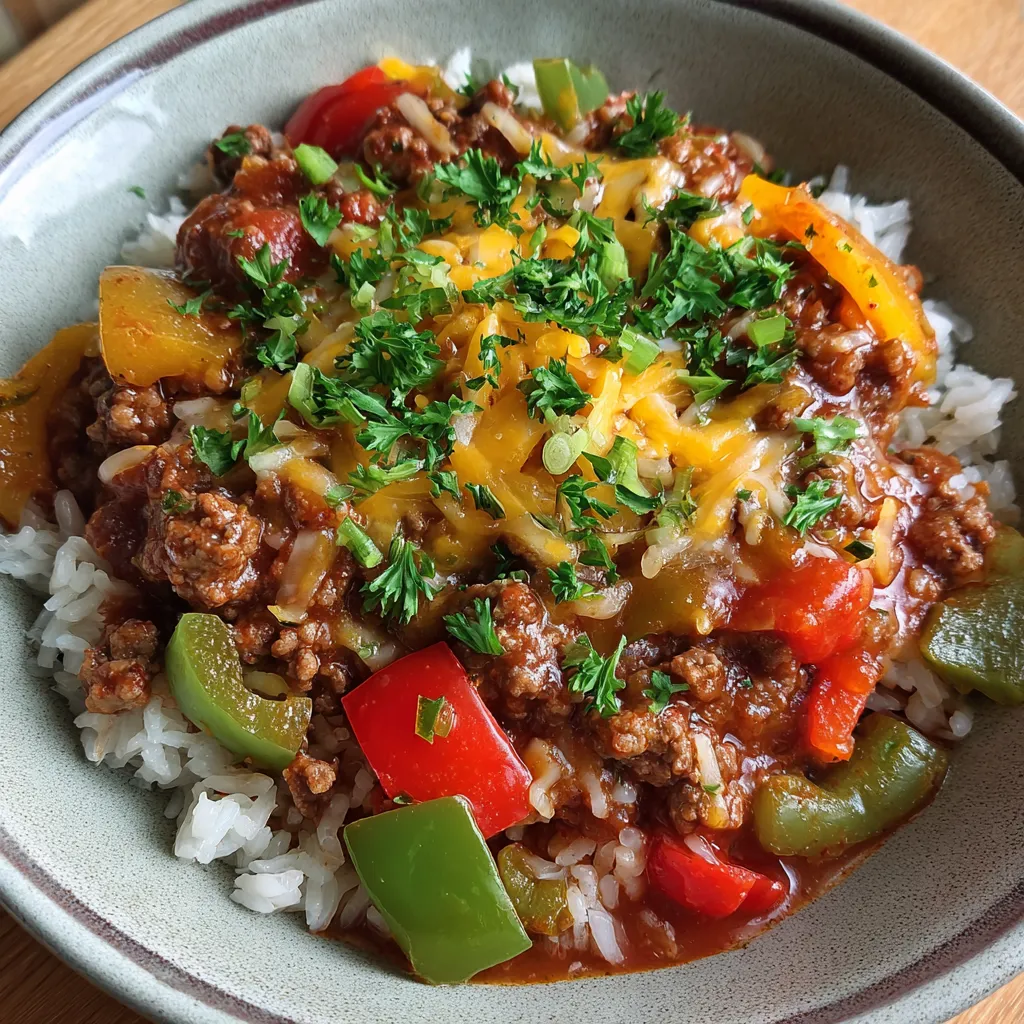 Unstuffed Pepper Bowls – FadedMix