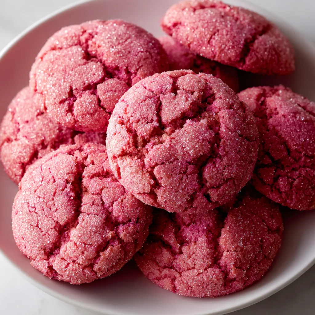 Pink Velvet Cookies – FadedMix