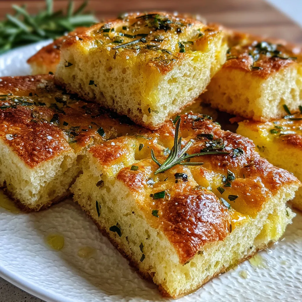Garlic Butter Focaccia – FadedMix