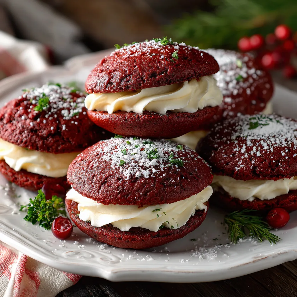 Red Velvet Whoopie Pies – FadedMix